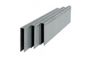 Narrow Crown Staple, Silver, 18 Gauge T X 1/4" Crown X 1" L | ind