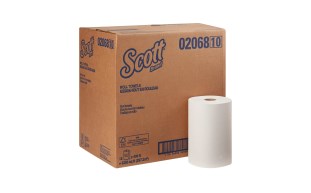 Scott® Essential 02068 Roll Towel, White, 8" x 400' | ind